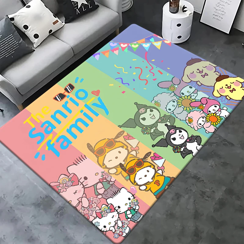 The-Sanrio-family-HD-Printed-Carpet-Bedroom-Kitchen-Living-Room-Office ...
