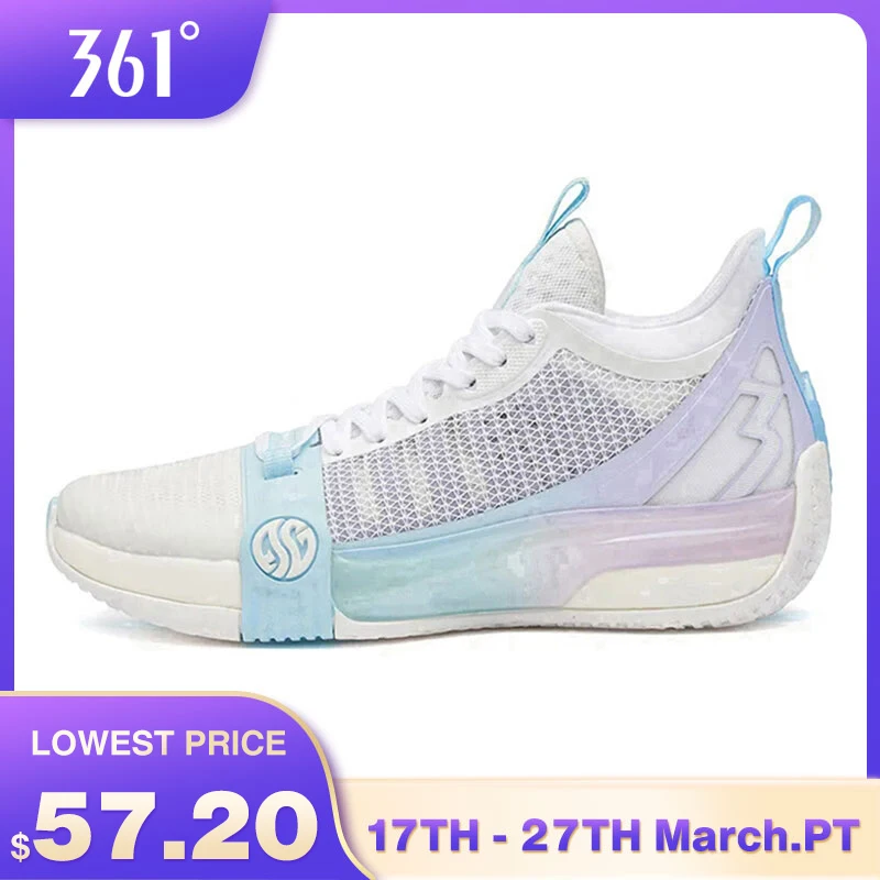 361 Degrees Aaron Gordon Zen3 Men Sports Basketball Shoes Non-Slip Grip ...