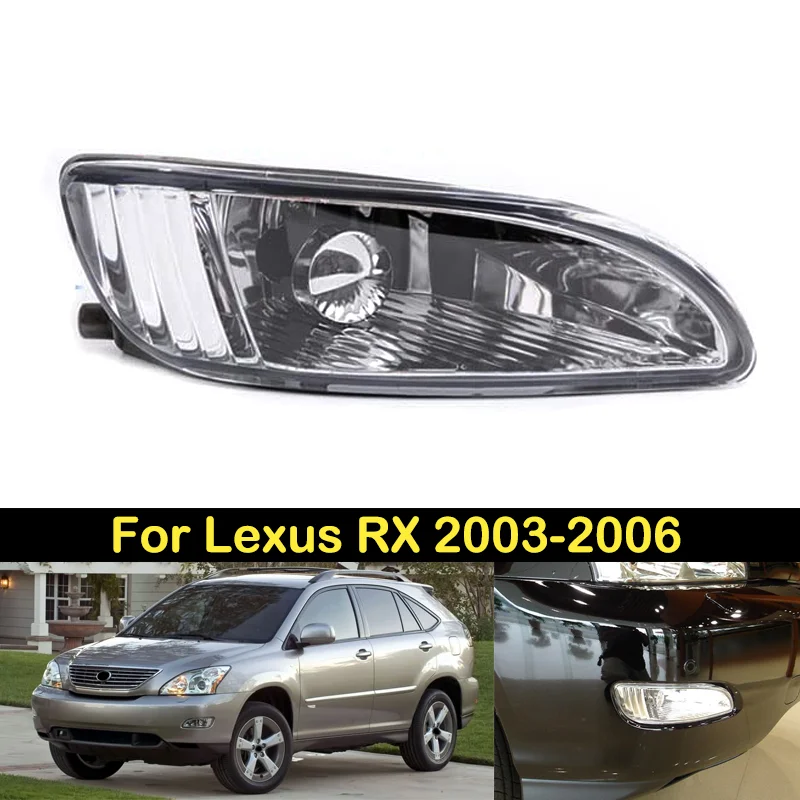 DECHO-Foglight-For-Lexus-RX-2003-2004-2005-2006-RX300-RX350-RX400-Front ...