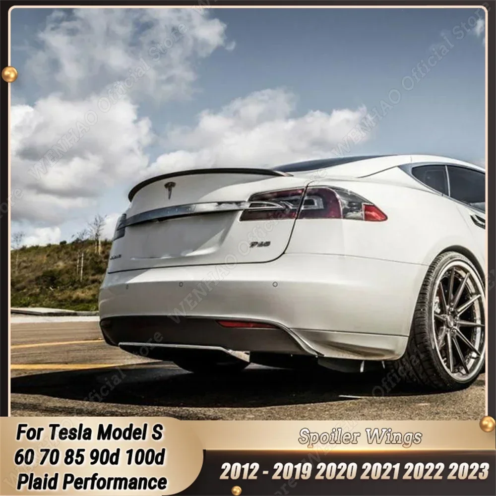 Car-Rear-Spoiler-Wings-Body-Kits-Tuning-For-Tesla-Model-S-60-70-85-90d ...