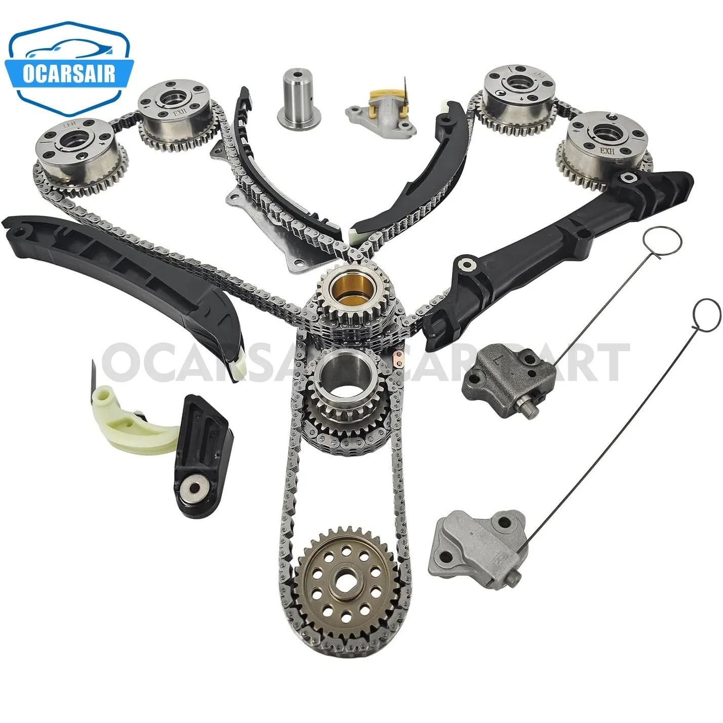 Engine Timing Chain VVT Gear Kit Fit 3.6 T L V6 ERB ERC For 11-24 ...
