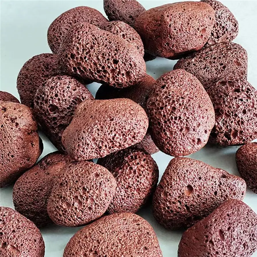 100g-Natural-Porous-Red-Volcanic-Rock-Original-Stone-Geode-Aromatherapy ...