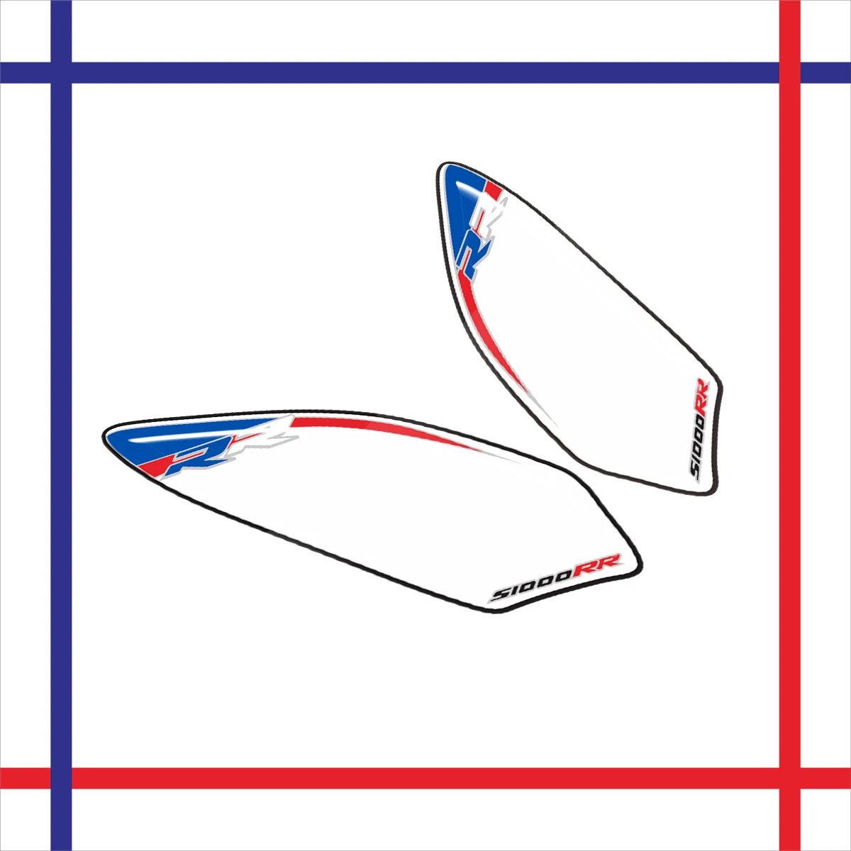 3D Motorcycle Tank Pads Protector Sticker Decal Gas Knee Grip Tank ...