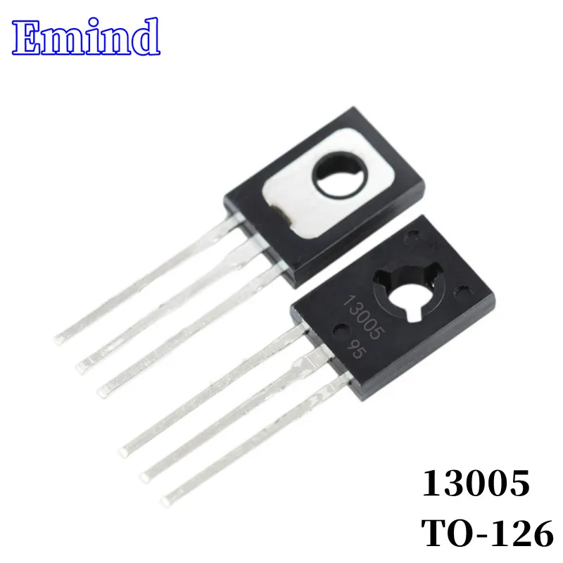 100/300/500/1000/2000Pcs 13005 DIP Transistor TO-126 NPN Type 420V/4A ...