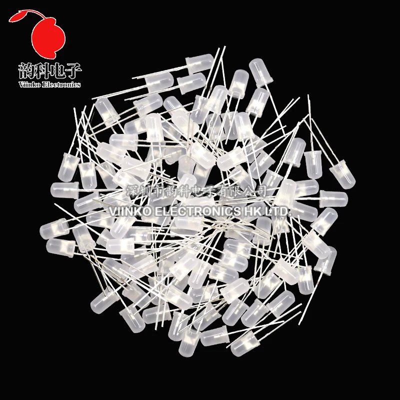 LED Diodes 3mm F3 Pink Led Light Emitting Diode 100pcs Clear Top Round ...