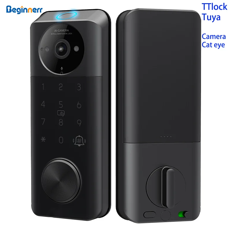IP65-Waterproof-Camera-Smart-deadbolt-door-lock-TTlock-tuya-USA ...