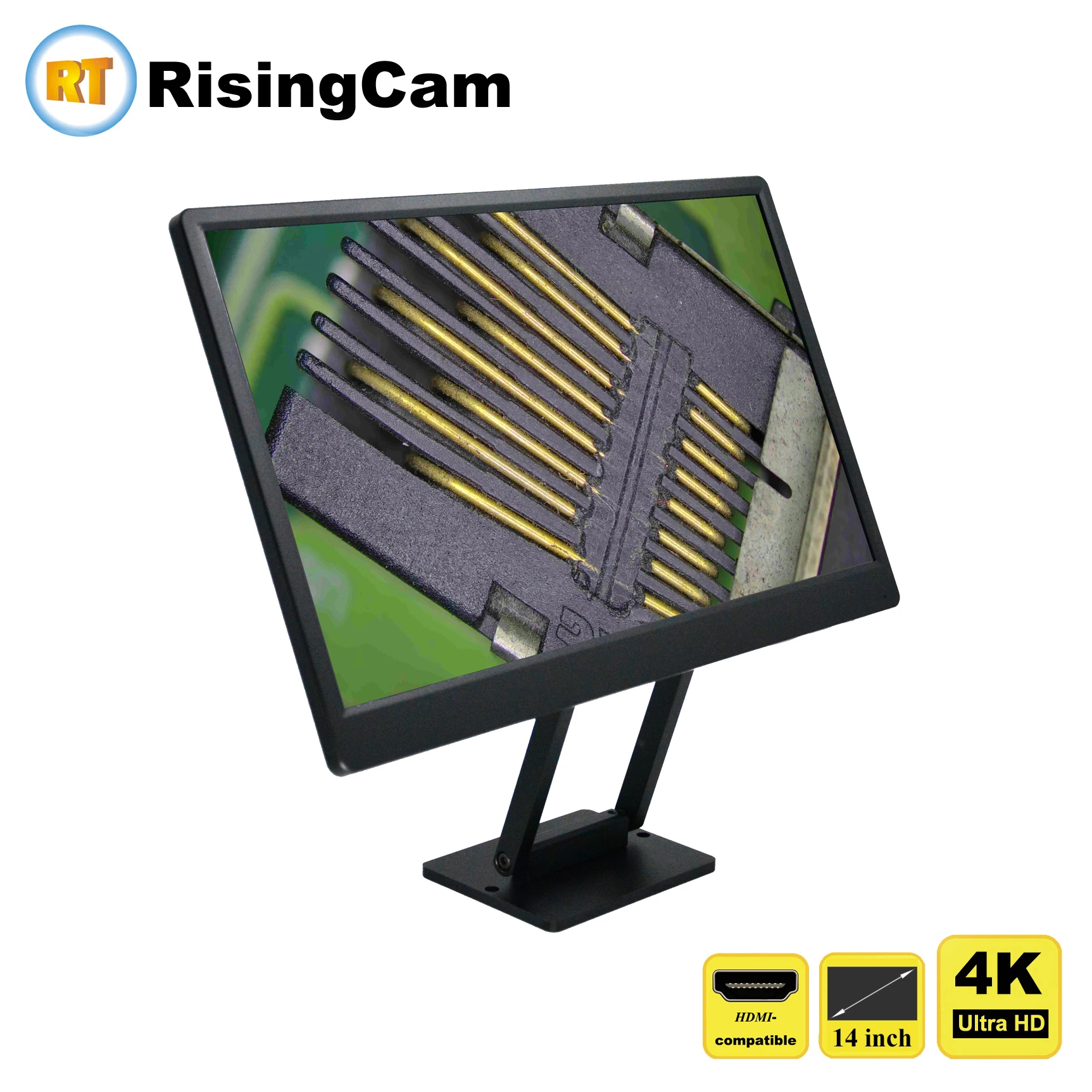 RisingCam-14-inch-screen-UHD-4K-digital-HDMI-input-TFT-LCD-Displayer-TV ...