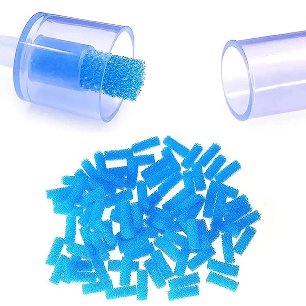 100pcs Baby Mouth Suction Nose Filter Sponge Plug Baby Cleaning Medical ...