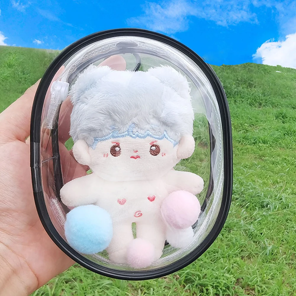 10cm-12cm-Plushy-Doll-Transparent-Storage-Bag-Mini-Cute-Cartoon-Toy ...