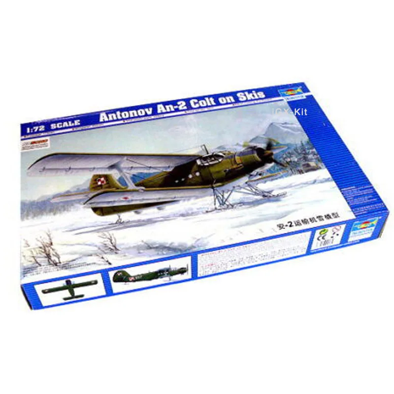 Trumpeter 01607 1/72 Scale Soviet Antonov AN2 An-2V Colt On Skis ...