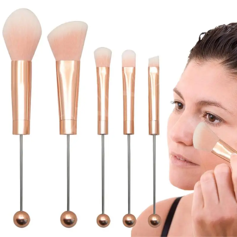 DIY-Beaded-Makeup-Brushes-5pcs-Makeup-Brush-Kit-With-Foundation ...