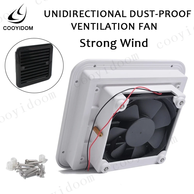 Dust-proof-Ventilation-Fan-Caravan-Side-Exhaust-Air-Outlet-Vent-For-RV ...