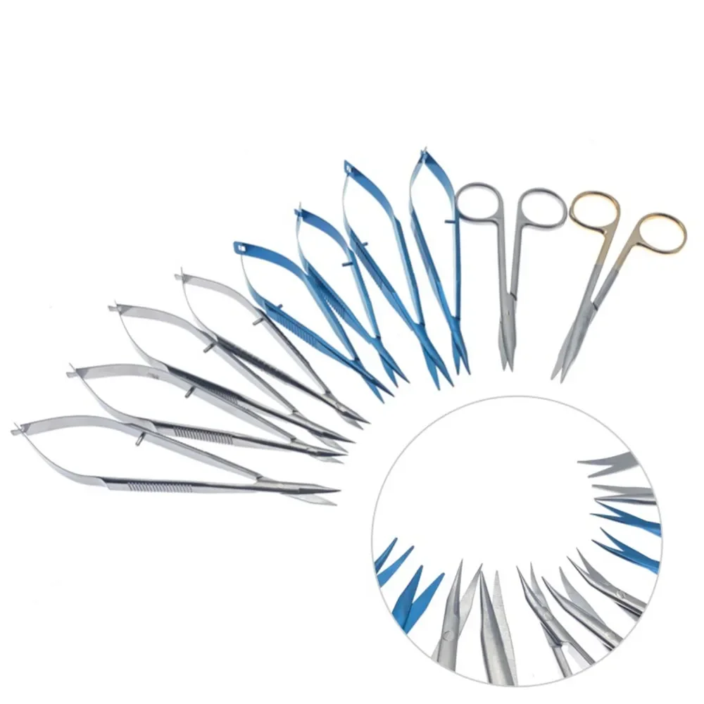 Ophthalmic-Westcott-Tenotomy-Scissor-stainless-steel-Titanium-micro ...