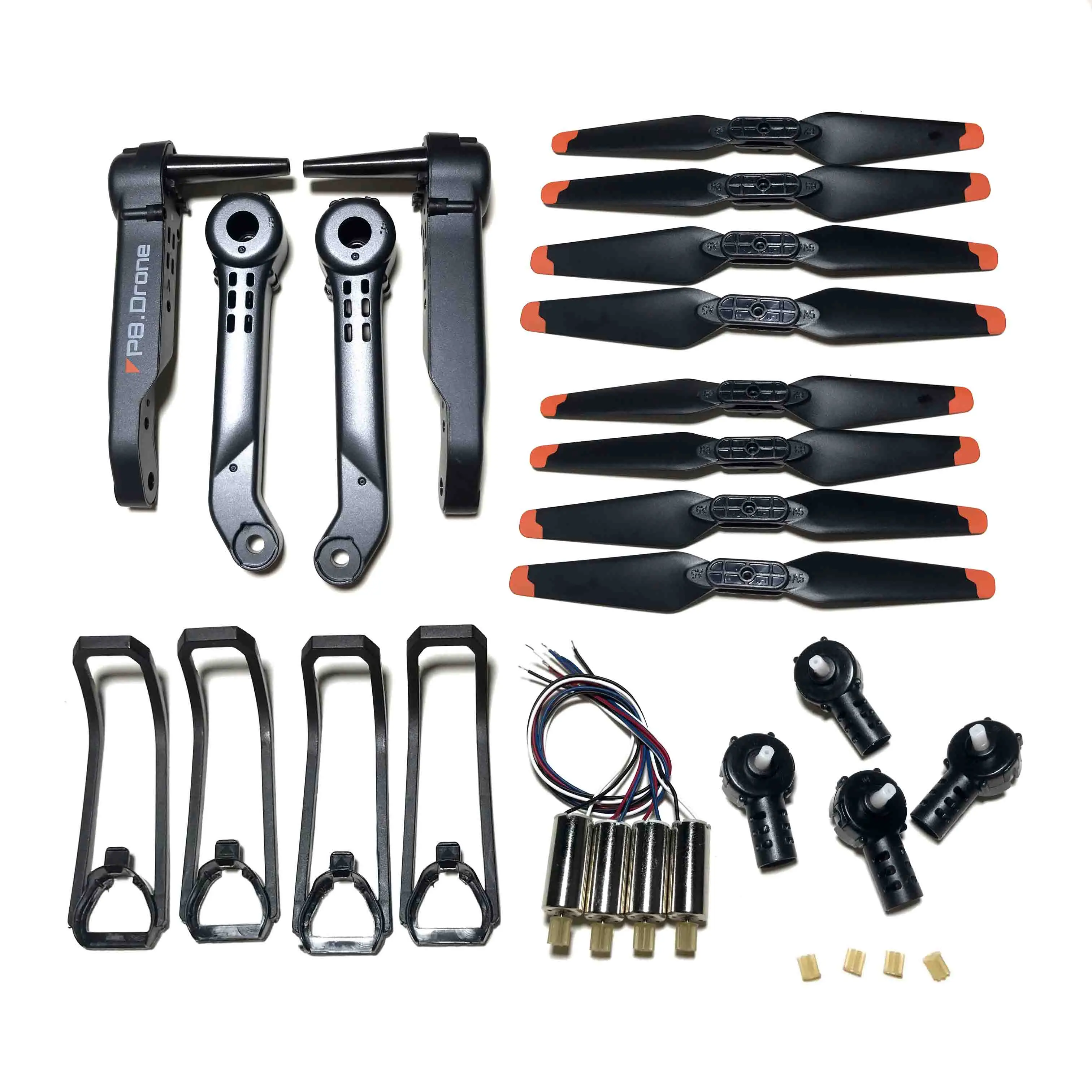 P8 Pro RC Mini Drone P8 HD Quadcopter Helicopter Motor Props Arm ...