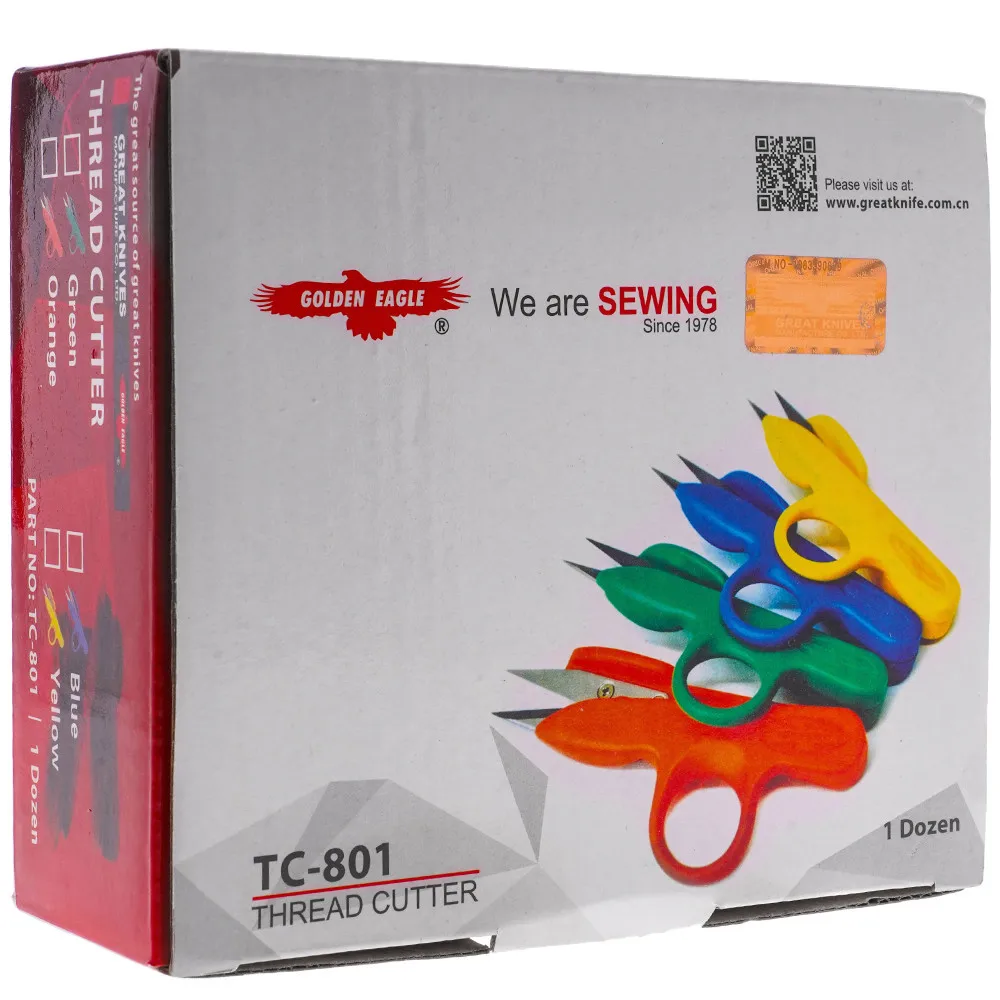 Cortador-de-hilo-de-TC-801-1-caja-de-12-colores-mezclados-cortadora-de ...