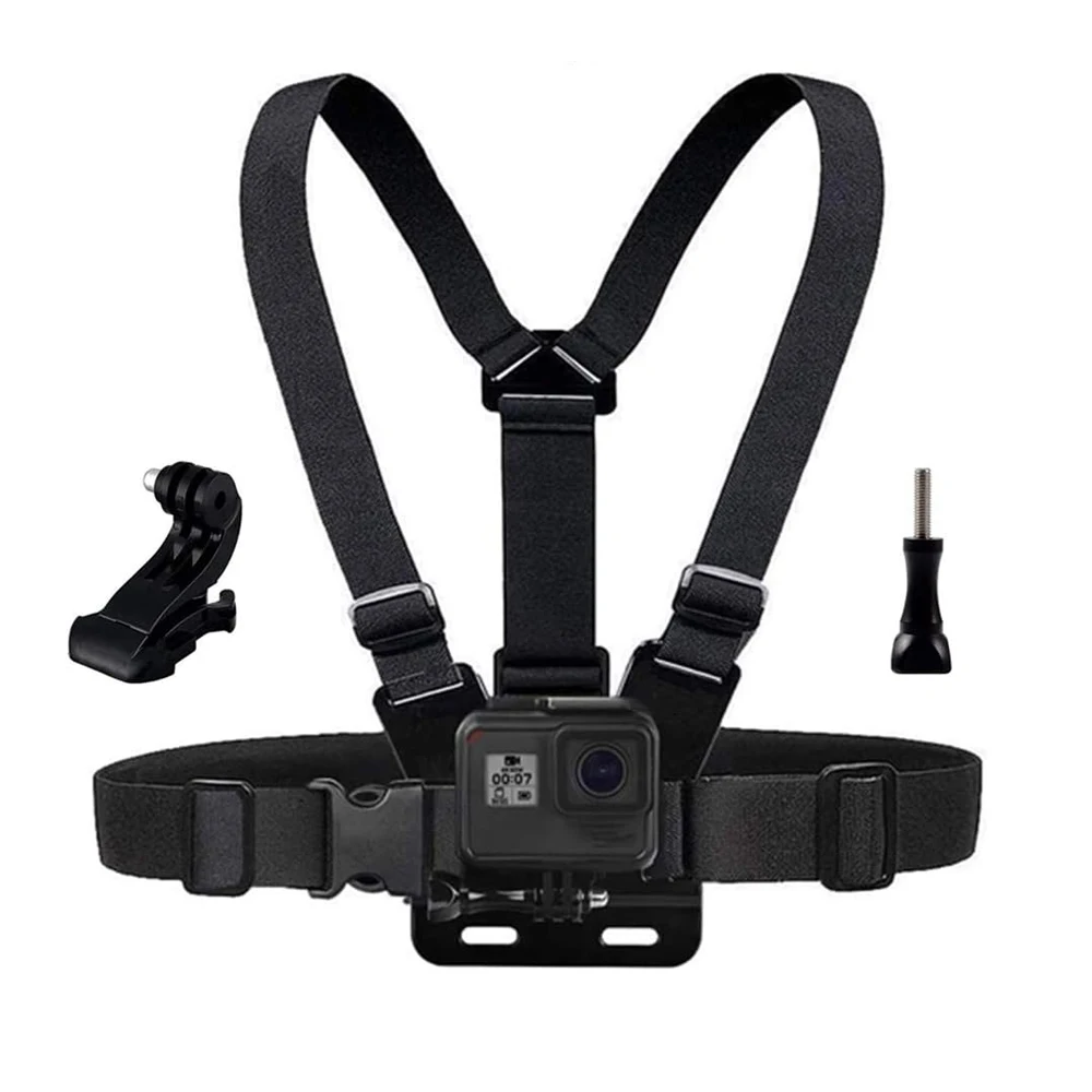 Chest-Harness-Mount-Adjustable-Chest-Strap-Belt-with-J-Hook-Compatible ...