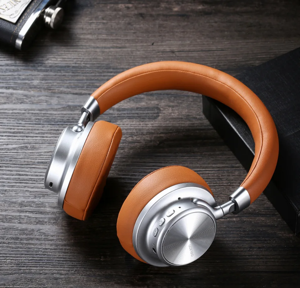 Casque avec microphone,Écouteurs Bluetooth pour PC portable,casque d ...