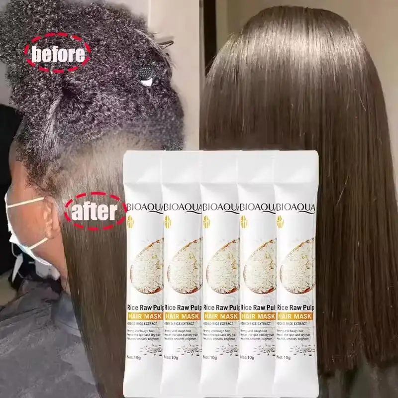 Natural Repair Professional Magical Hair Mask Prevent Dryness Split ...