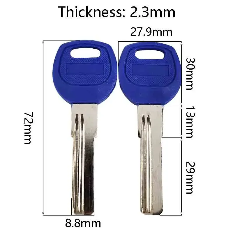 5-100-Pcs-Blank-Key-BAODEAN-29mm-Copper-Plastic-for-Vertical-Key ...