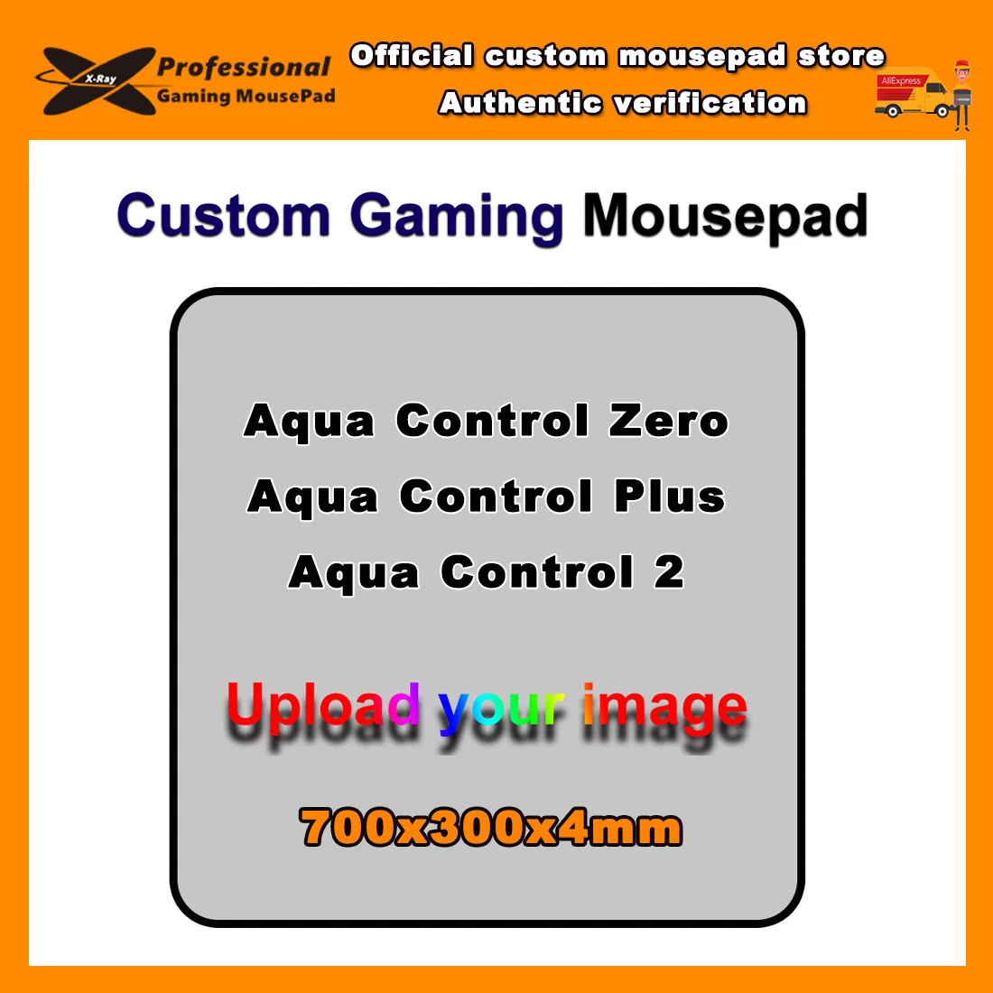 700x300x4mm-Custom-xraypad-aqua-control-2-Aqua-control-zero-Aqua ...