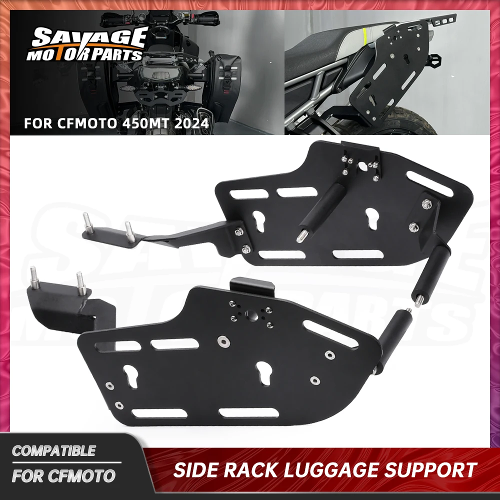 450MT-Sidebox-Rack-Luggage-Support-For-CFMOTO-450MT-2024-Rear-Saddle ...