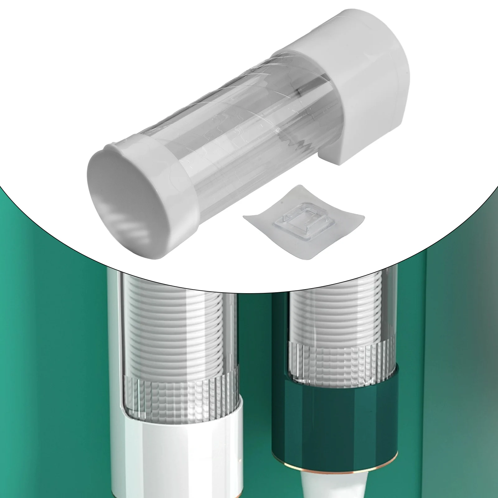 1pc-Dispenser-Automatically-Drop-Cup-Remover-Wall-Mount-Pull-Type-Water ...