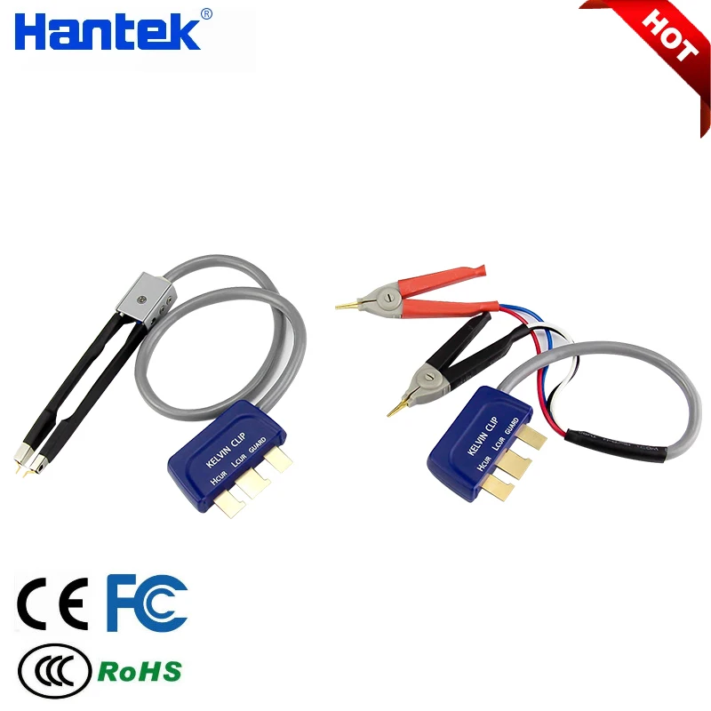 Handheld LCR Test Clip Universal Digital Bridge Kelvin Test Line SMD ...