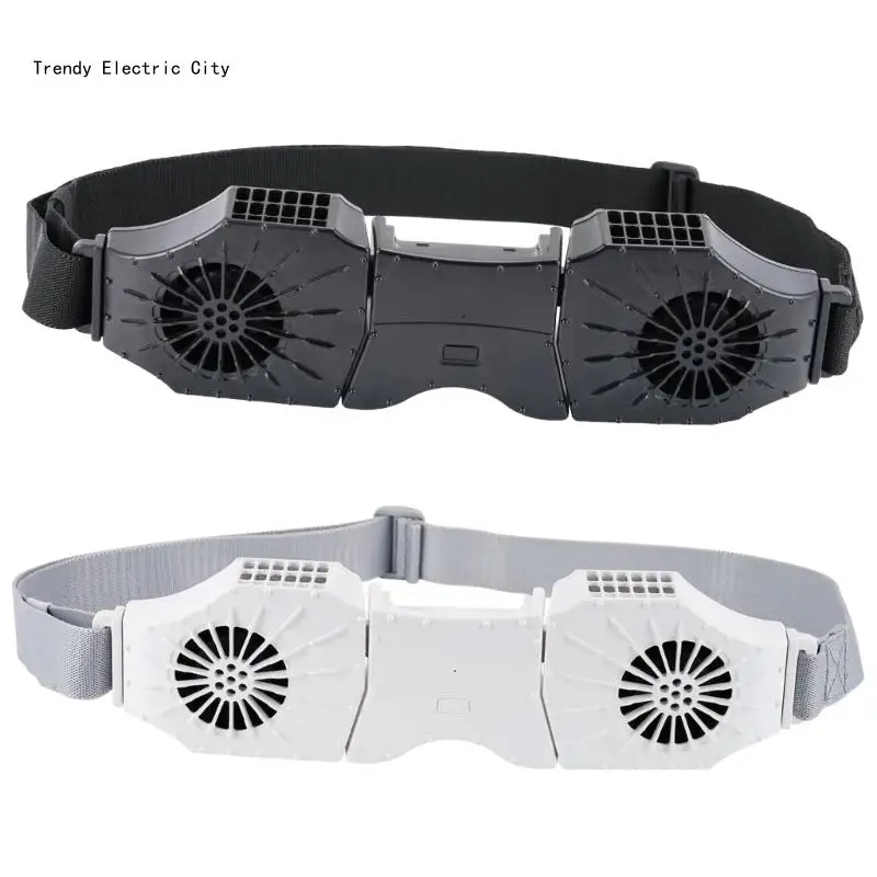 R9CD-Waist-Fan-8000mAh-Body-Fan-Lightweight-Waist-Clip-Fan-Outdoor ...