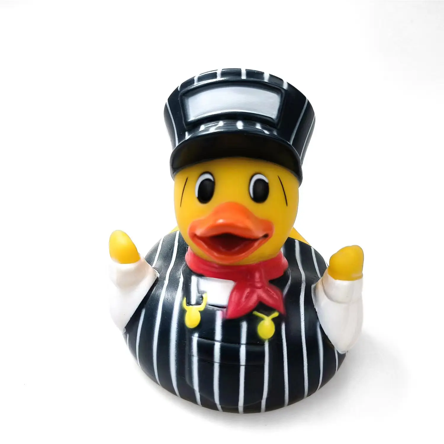 Train-Egineer-Rubber-Duck-Decoration-for-Jeep-Bath-Toy-Squeak-Large ...