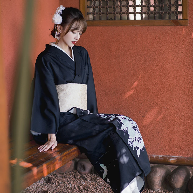Black Yukata Female