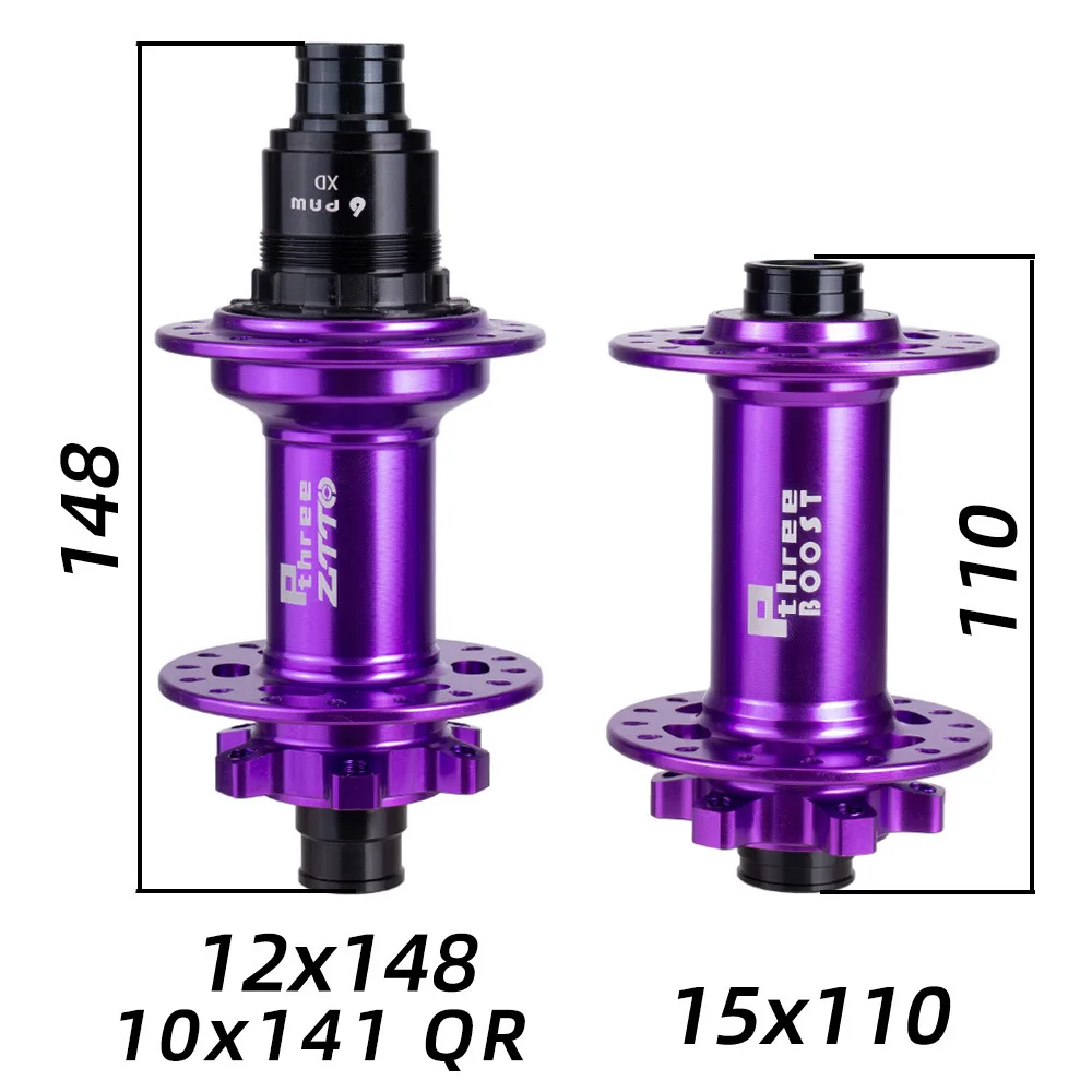 ZTTO MTB Boost 12x148 Front Hub 15x110 Bike 32 Hole P3 Hubs 6 Pawls ...