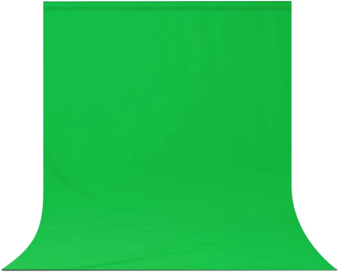 5X 6.5 FTGreen Screen Backdrop for Photography, GreenScreen Background ...