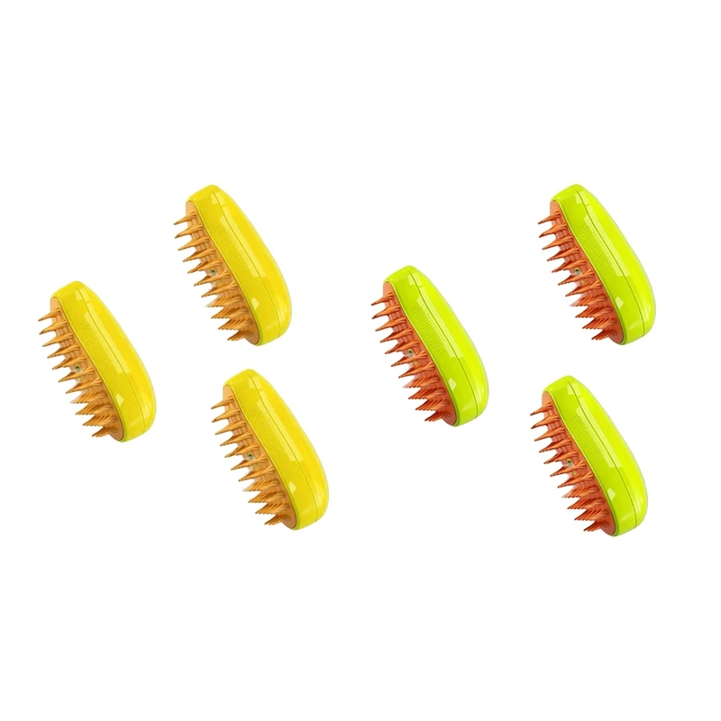 3PCS-Pet-Grooming-Brush-Hair-Remover-Hot-Steam-Technology-Rechargeable ...