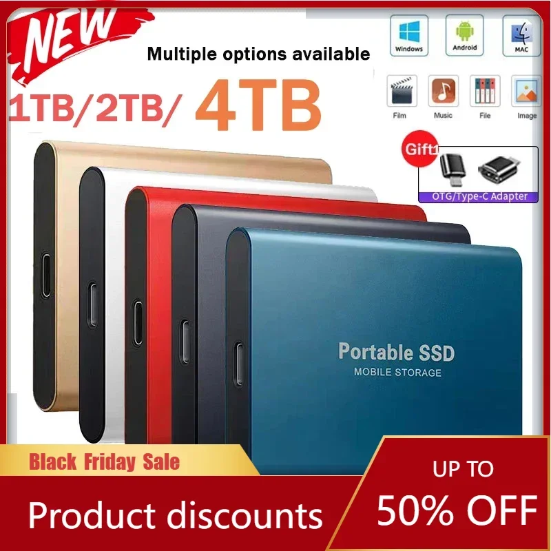 1-TB-externe-Festplatte-2-TB-Hochgeschwindigkeitsfestplatte-USB3-1-Typ ...