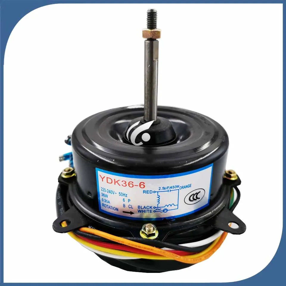 new good working for Air conditioner inner machine motor YDK-36-6 Motor ...