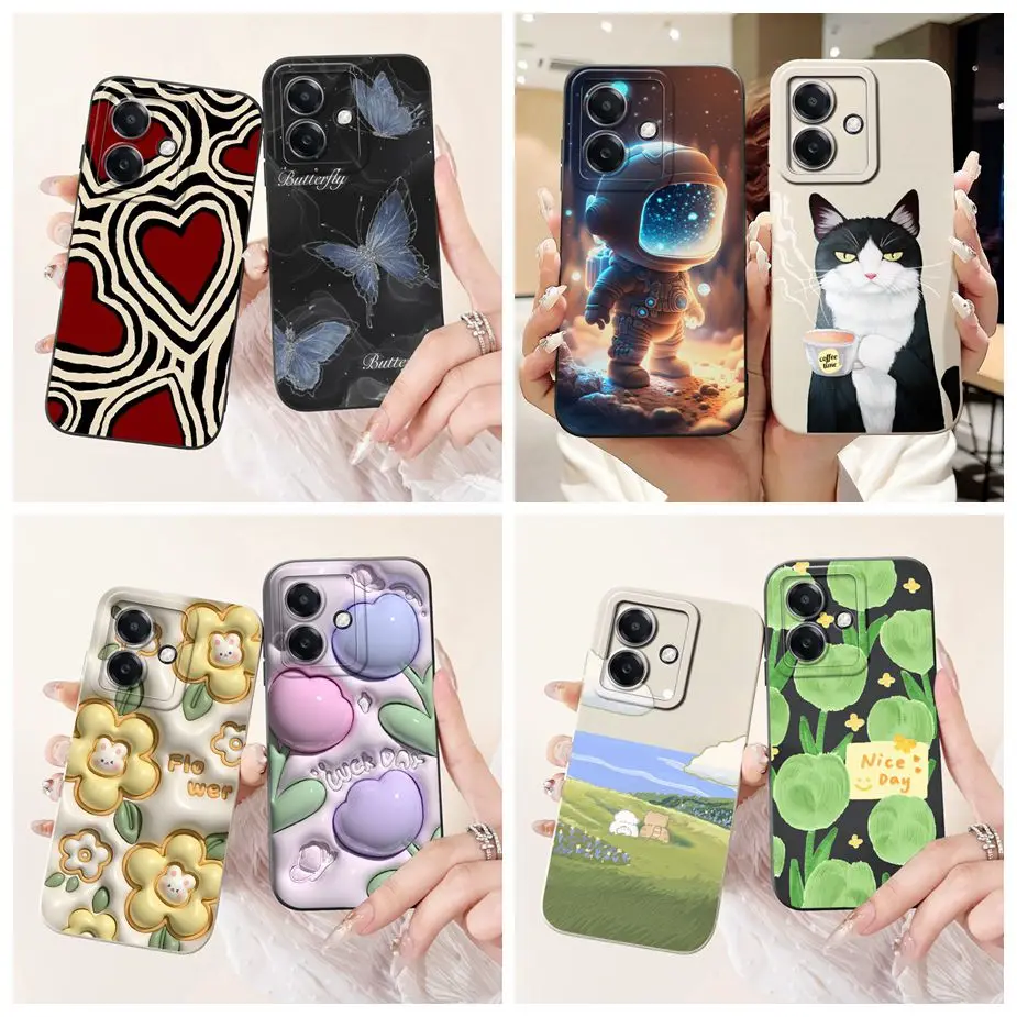 For-Oppo-A40-A40m-Case-CPH2669-Stylish-Candy-Painted-Cover-Soft ...