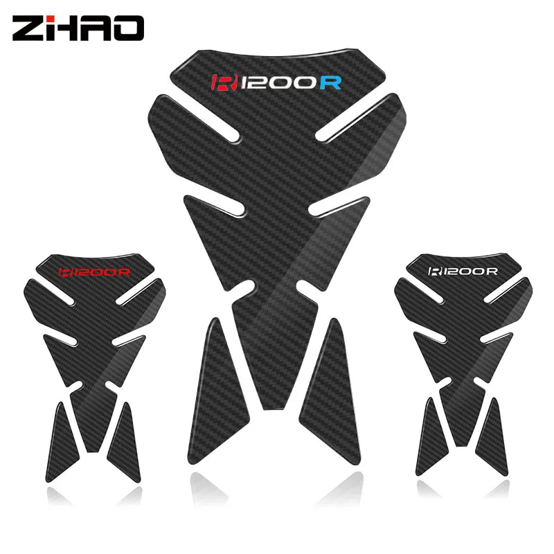 3D-Carbon-Fiber-Motorcycle-Fuel-Tank-Pad-Cover-Protector-Decal-Stickers ...