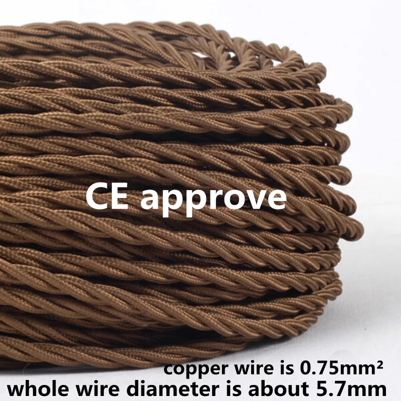 2-Core-0-75mm-2-Electrical-Wire-Vintage-5m-10m-20m-50m-Twisted-Fabric ...
