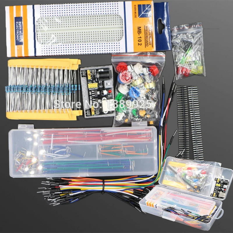 DIY Project Starter Kit For Arduino UNO R3 DIY Electronic Component Set ...