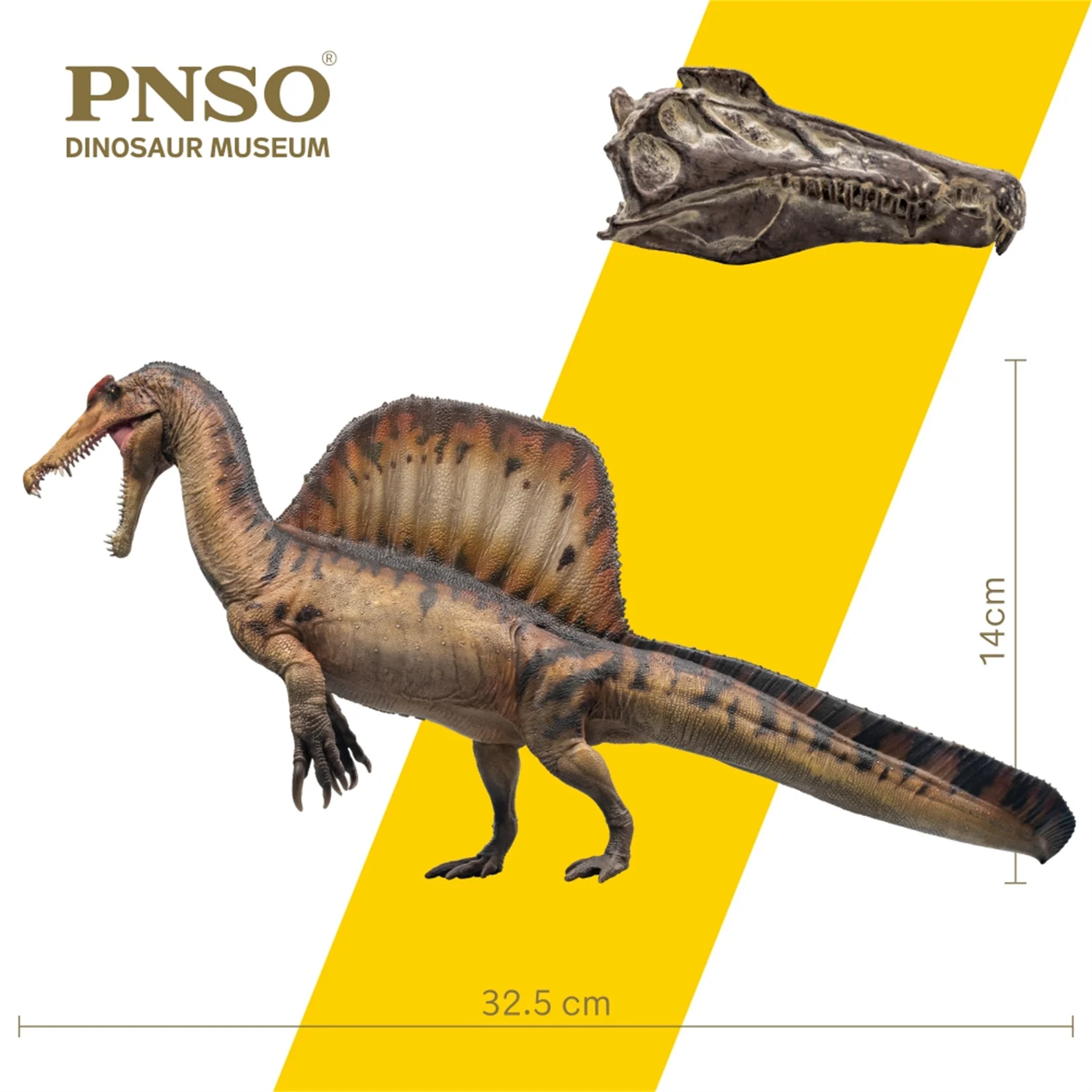 PNSO-Dinosaur-Museums-Series-19-Spinosaurus-AYMEN-Model-Prehistoric ...