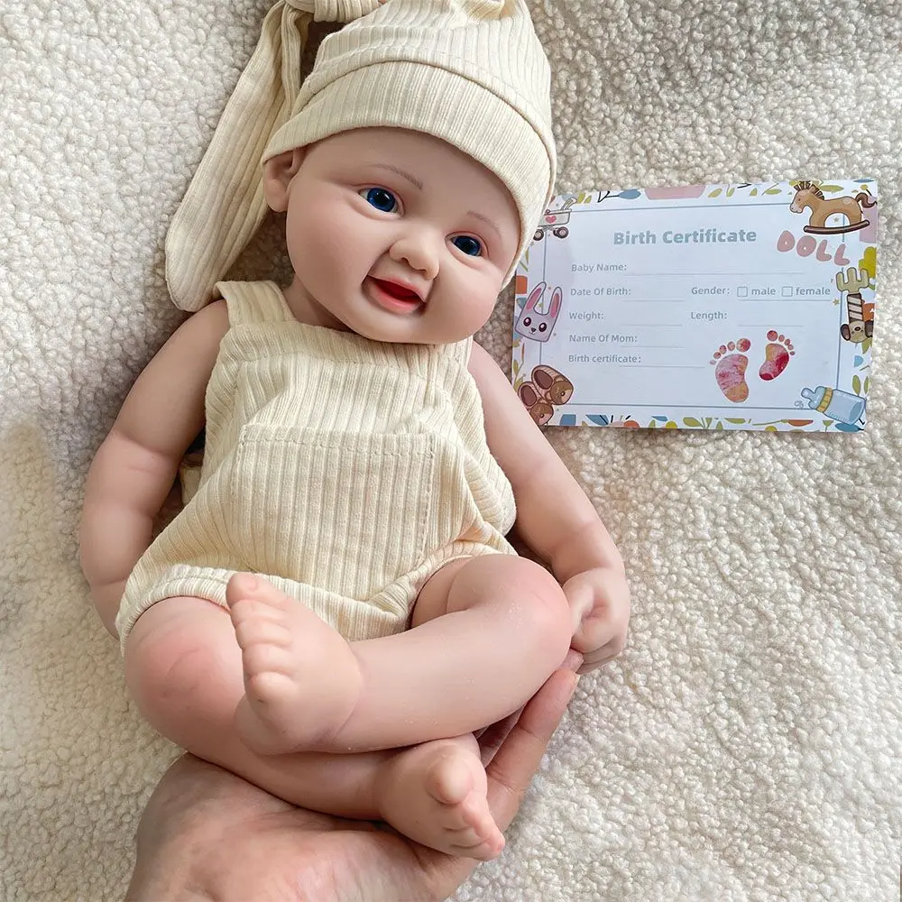 16-Cuddly-Full-Body-Silicone-Reborn-Baby-Girl-Handmade-3D-Skin-Lifelike ...
