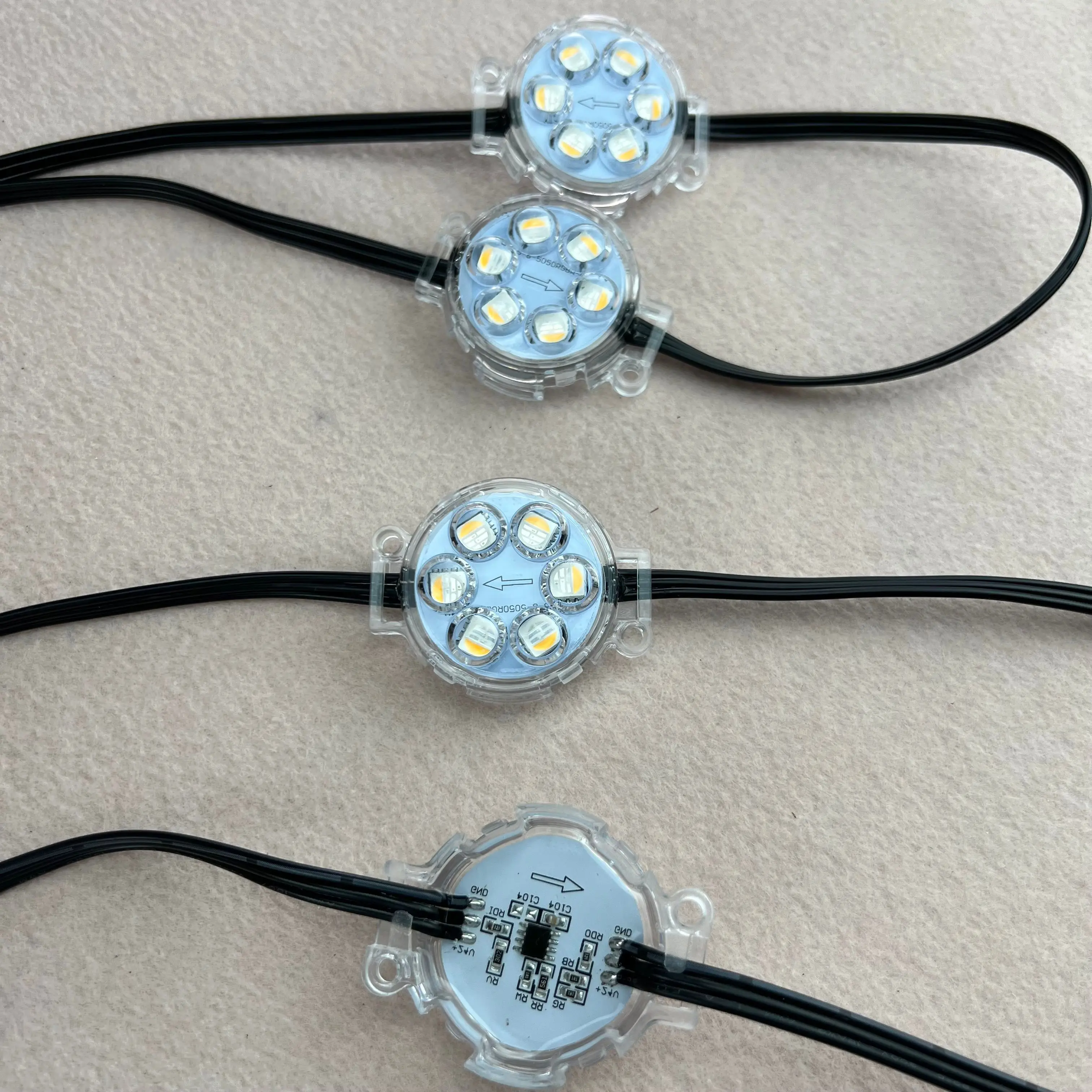 TM1814-IC-RGBW-LED-pixel-module-DC24V-20pcs-set-40mm-diameter-IP68-1-8W ...