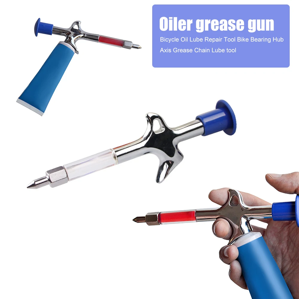 Mountain-Bike-Aluminum-Alloy-Lubricant-Grease-Gun-MTB-Bicycle-Bearing ...