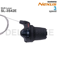 SHIMANO NEXUS 내부 기어 허브 SG-3D55 변속 레버 SL-3S42E SM-BC06, 3 단 및 16T 싱글 스프 ...