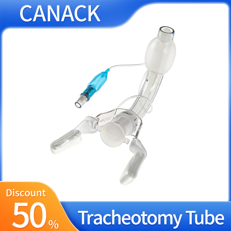 5PCS-Medical-Grade-PVC-Tracheotomy-Tube-High-quality-Smooth-EO ...