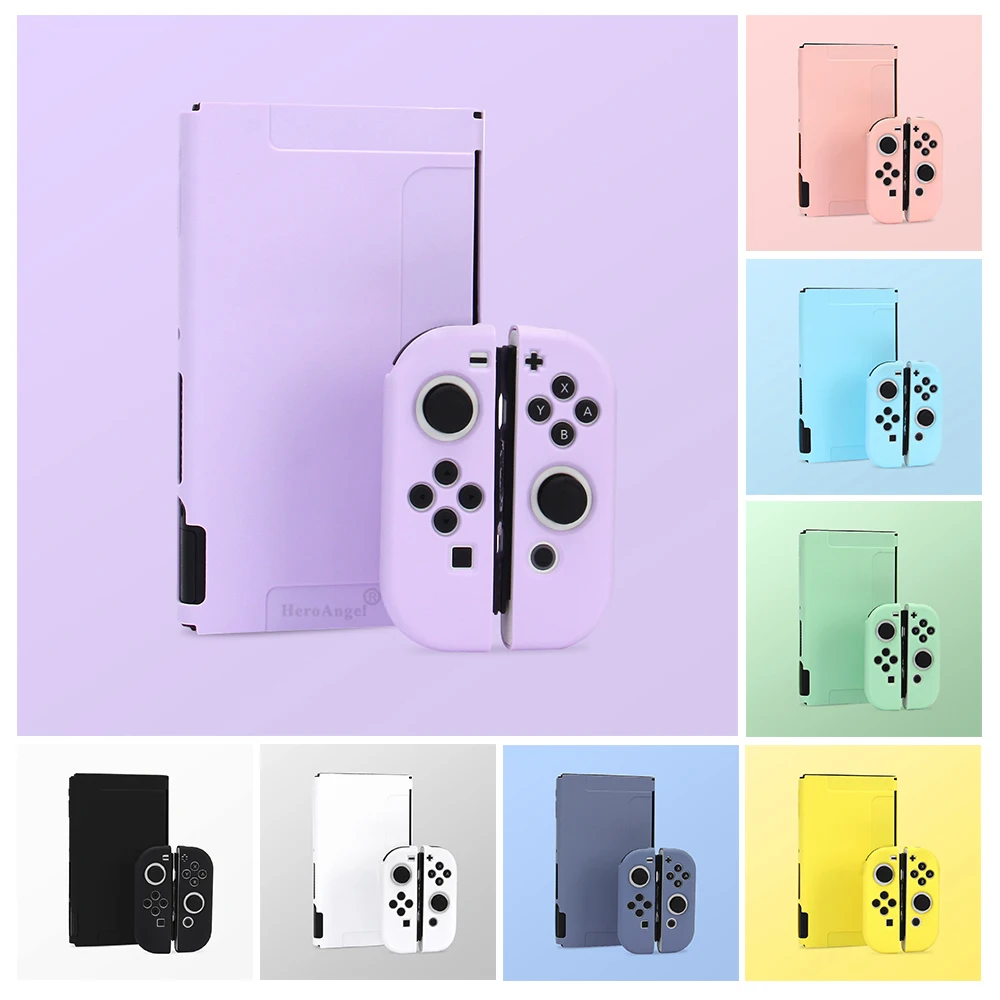 Soft-TPU-Protective-Case-for-Nintendo-Switch-OLED-JoyCons-Shell-Split-Console-Case-Full-Cover ...