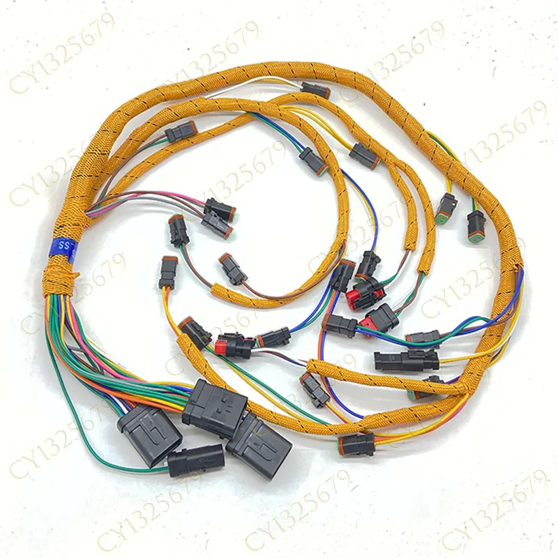Excavator-spare-wire-harness-549-9283-Distribution-Solenoid-Valve-525 ...