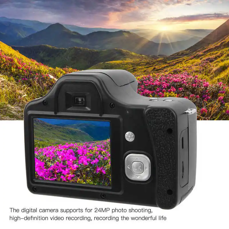 Portable 18x Zoom Hd Slr Camera 3in Lcd Screen Long Focal Length ...