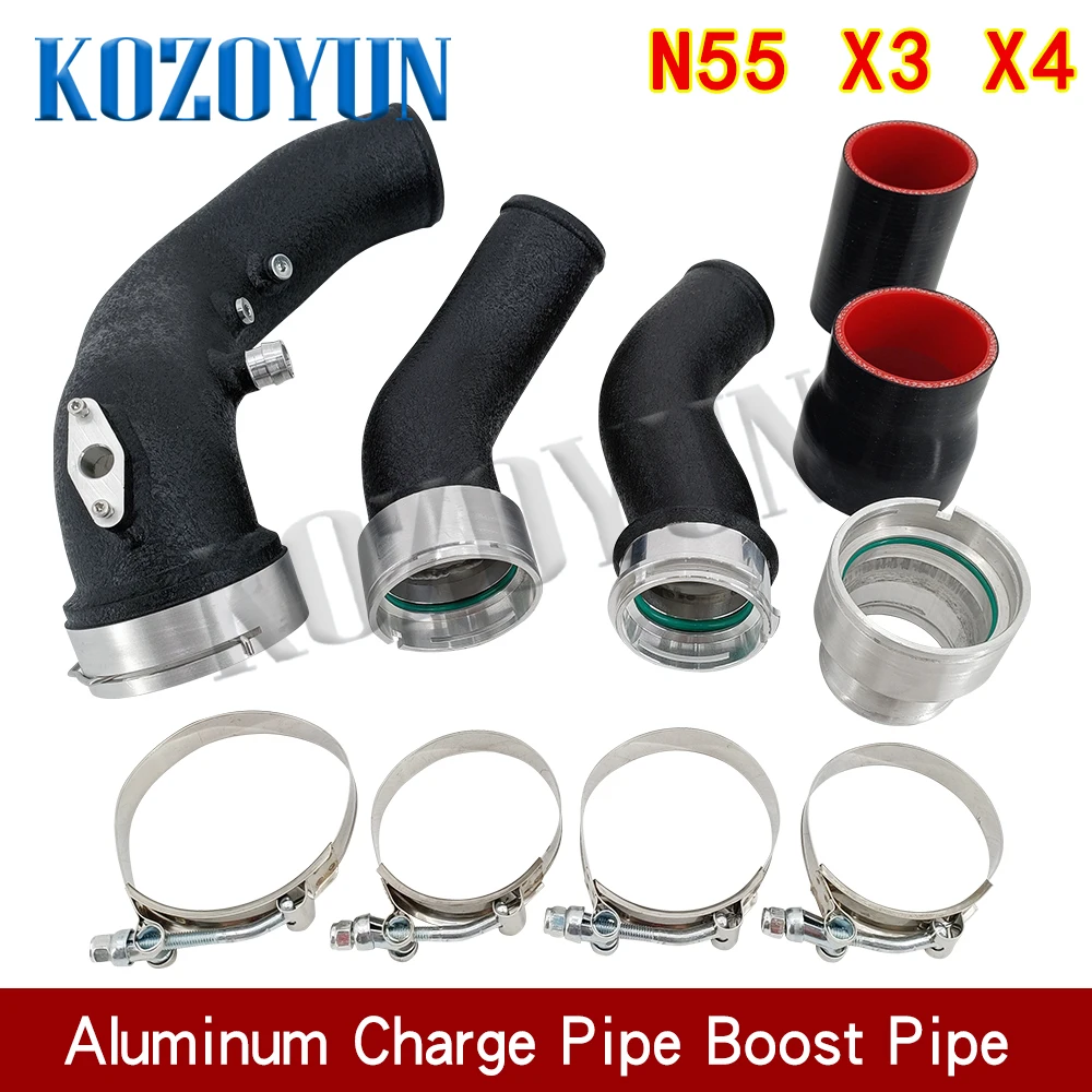Intake Charge pipe boost pipe turbo kit For BMW N55 F25 X3 / F26 X4 ...