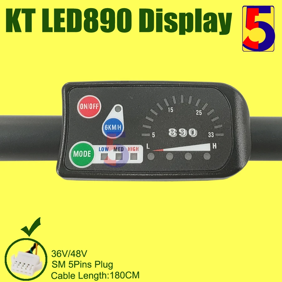 D-Ebike-KT-LCD-LED-Display-24V-36V-48V-LED890-LED900S-LCD3-LCD4-LCD5 ...